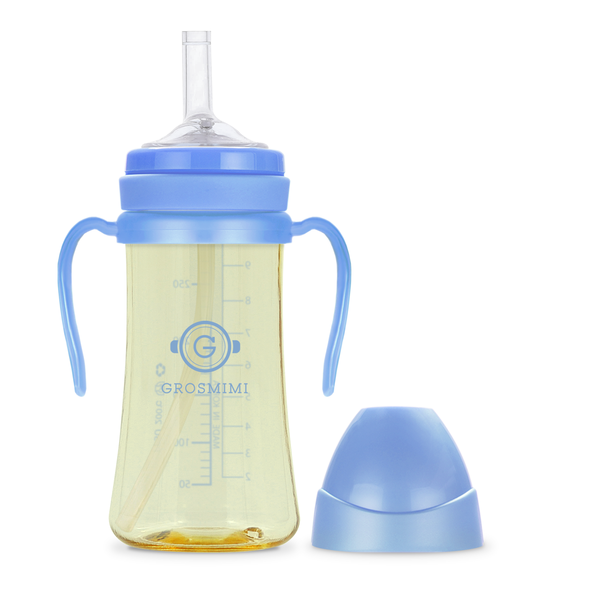 Grosmimi PPSU Straw Cup Sippy Cup 300ml From 6 months+ - Grosmimi Australia