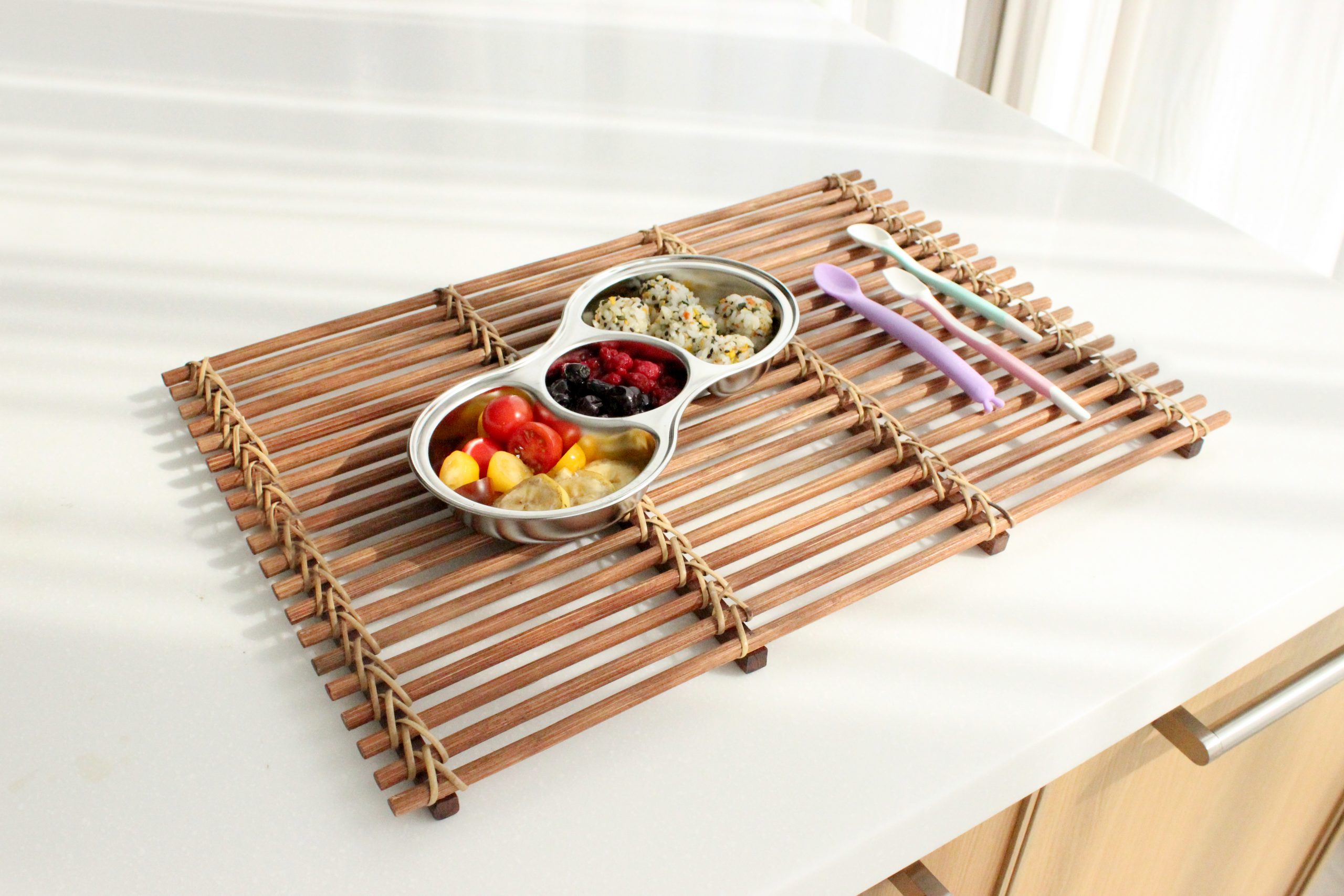 Grosmimi Stainless Steel Baby Food Tray 3/5 Compartment - Grosmimi ...